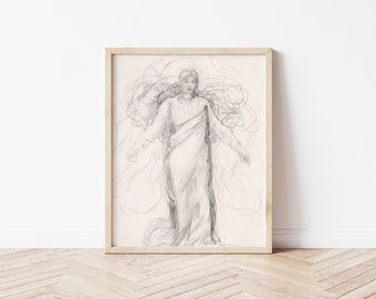 Neutral Jesus Art | Etsy
