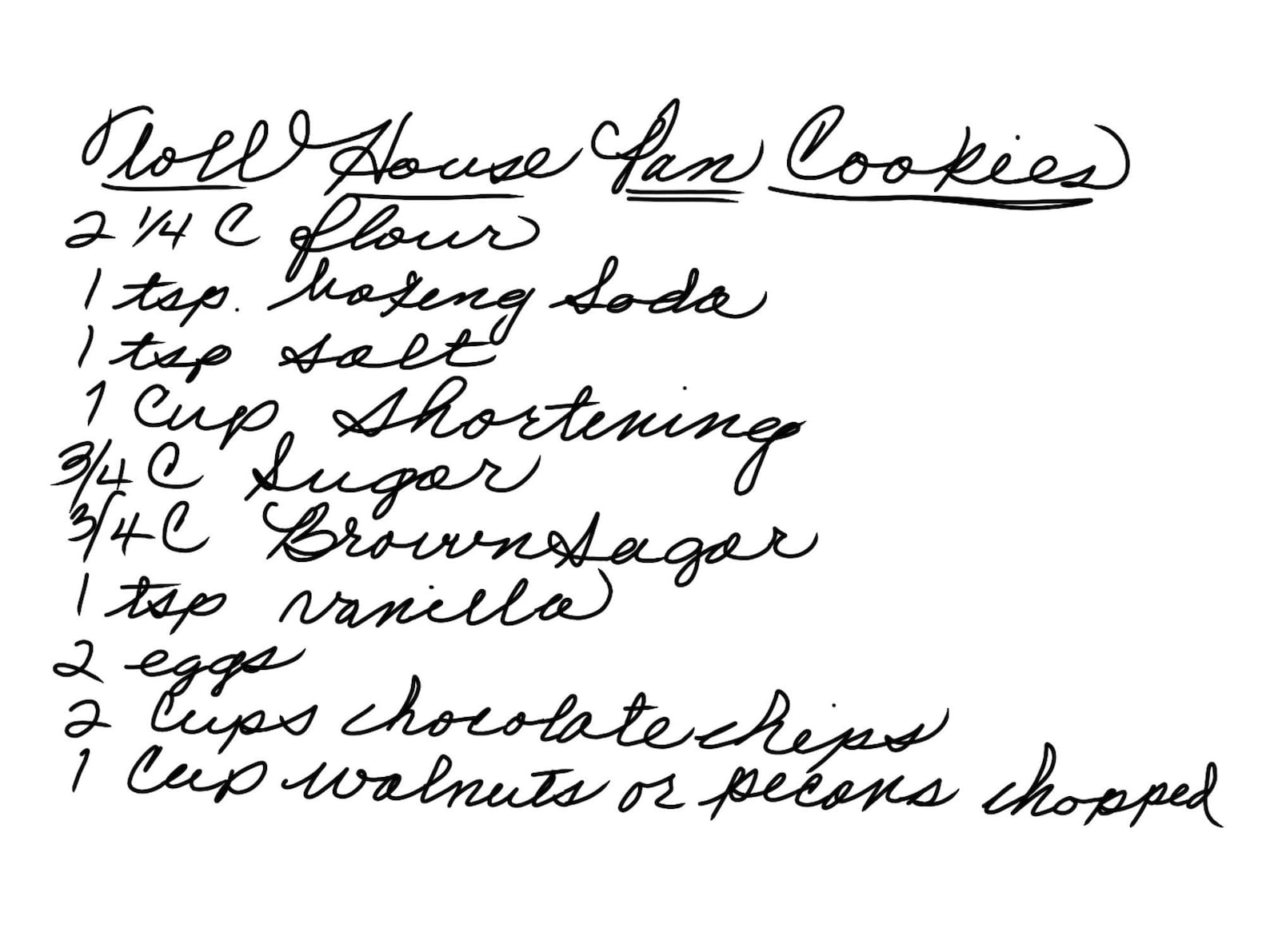 Custom Handwritten Recipe Art Print Yourself in Multiple - Etsy