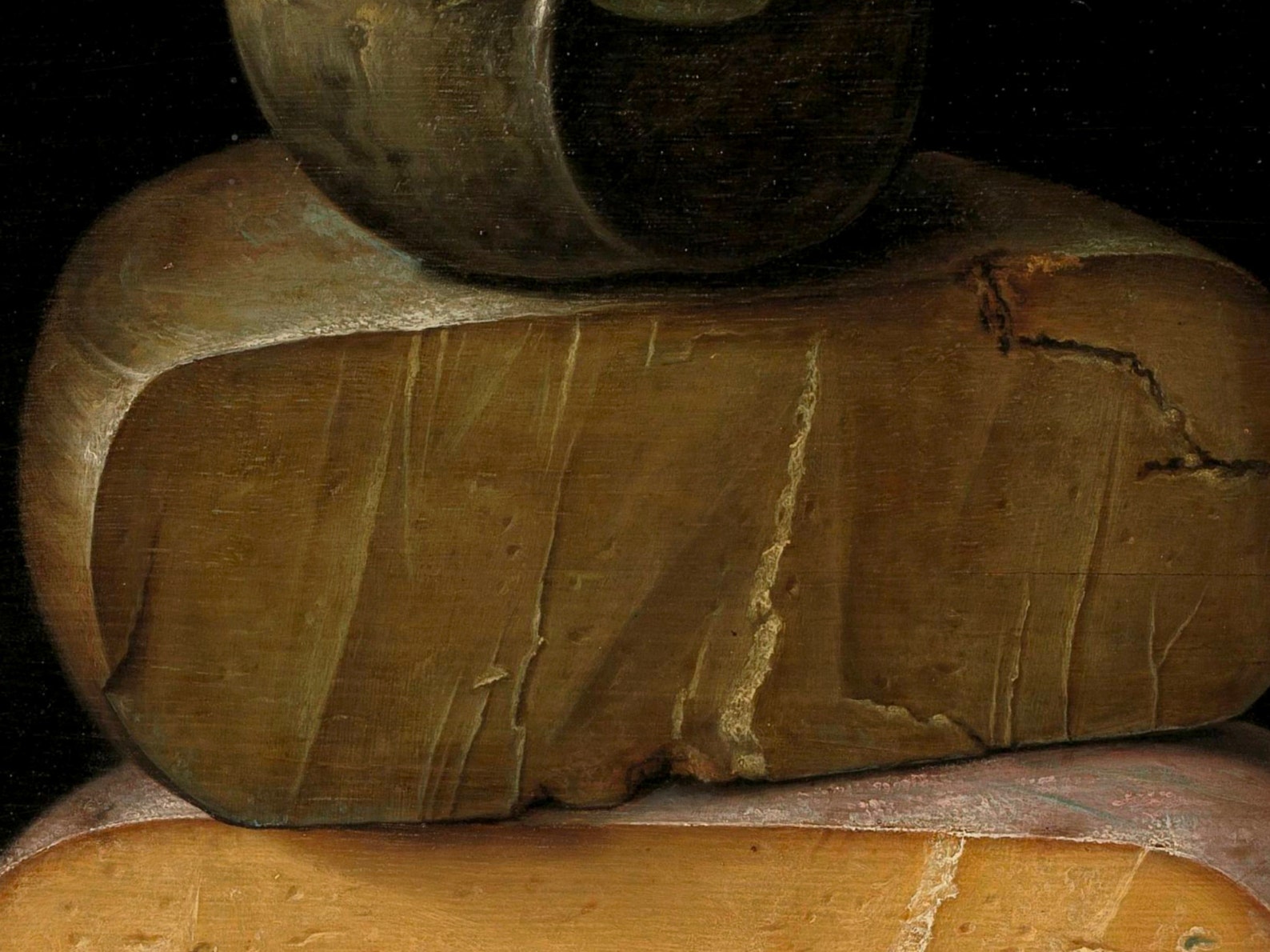 Printable Art Vintage Cheese Rounds Still Life Painting | Etsy