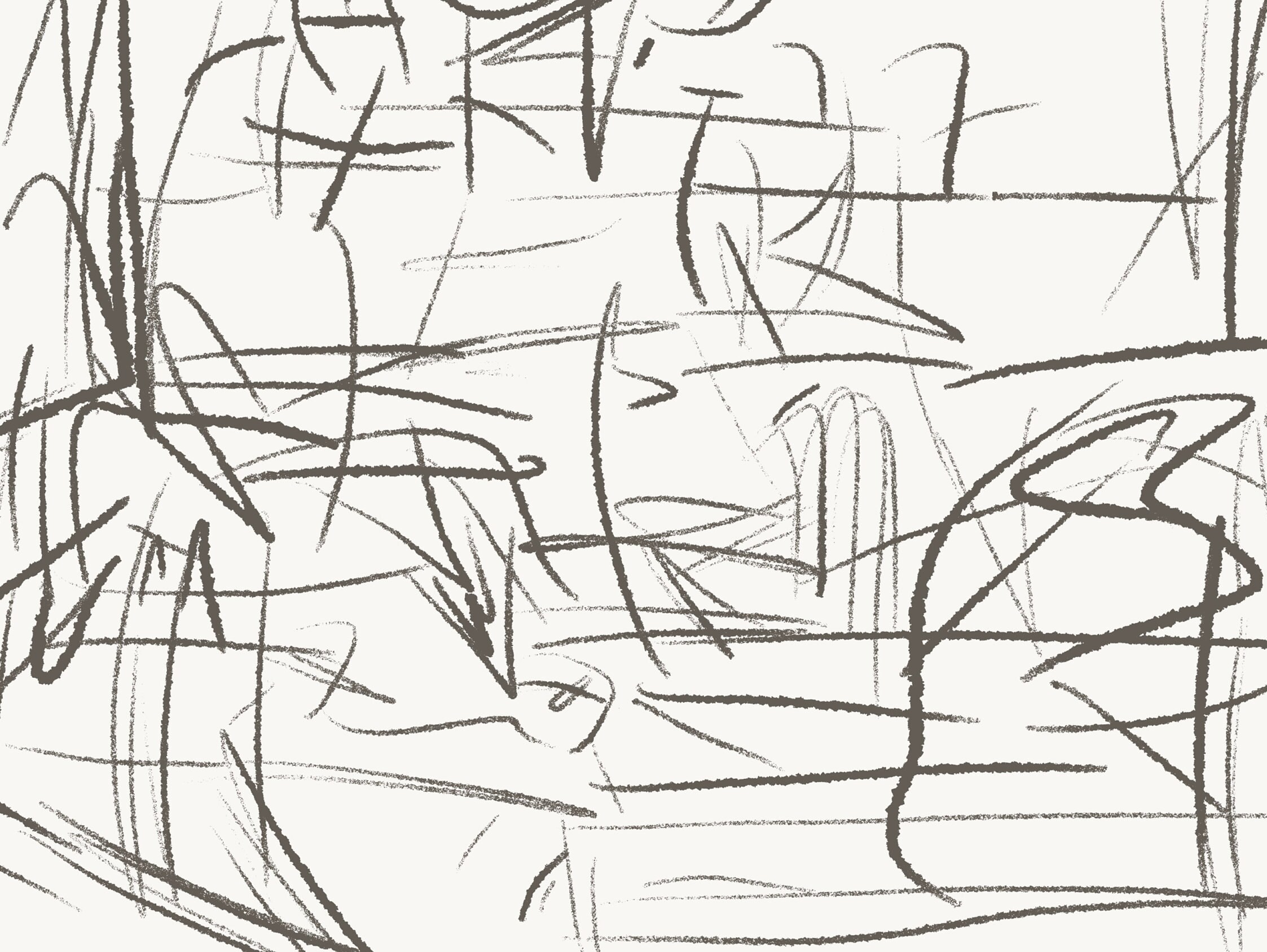 Printable Art Modern Abstract Line Sketch Neutral Line Art | Etsy