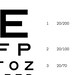 Printable Art Modern Snellen Eye Chart Neutral Eclectic - Etsy