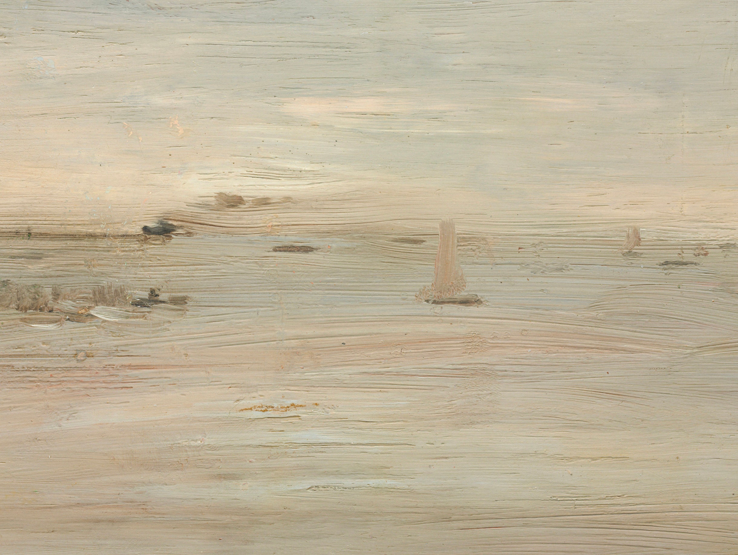 Printable Art | Vintage Neutral Ocean Landscape Painting | Antique ...