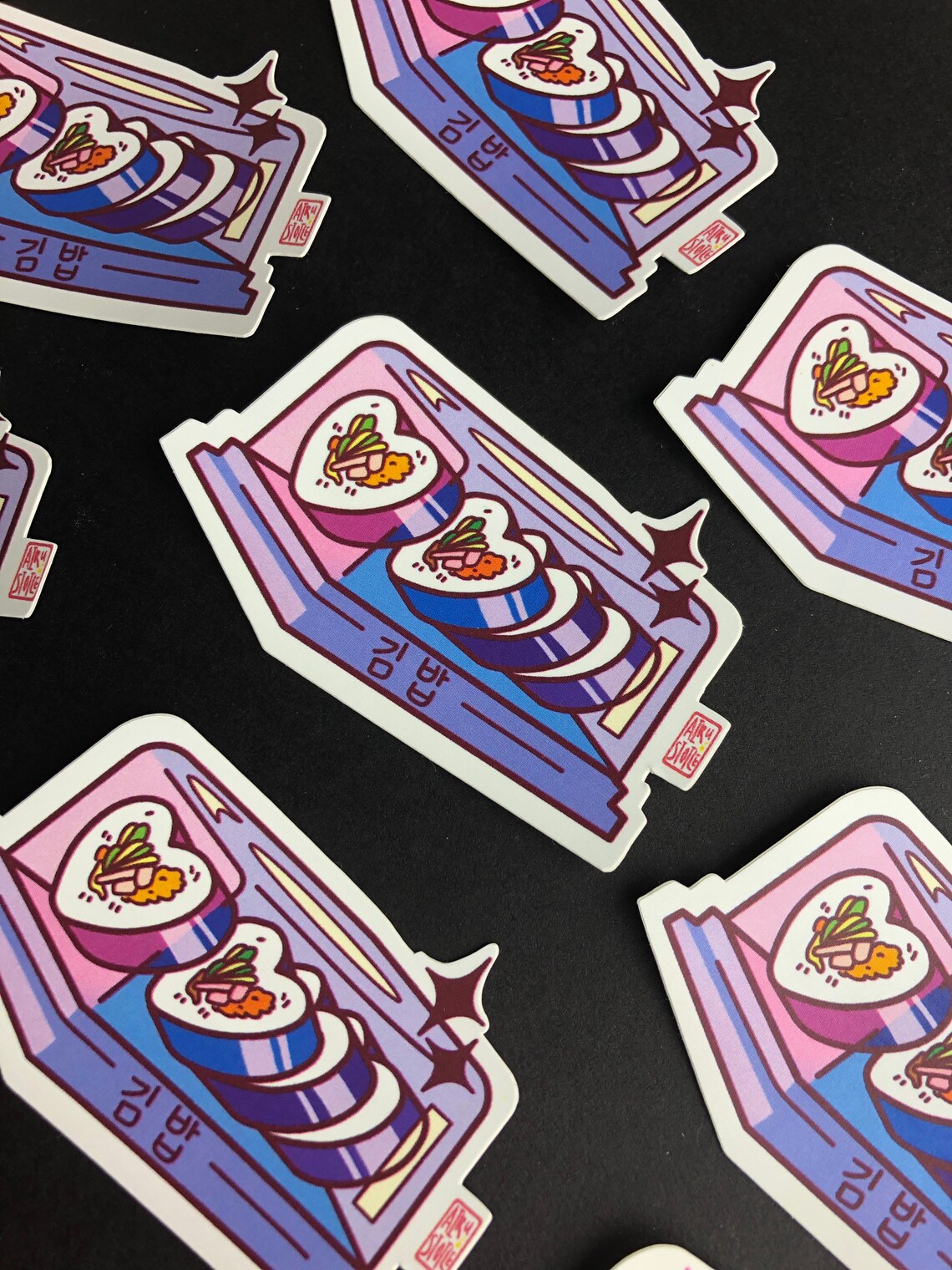 Kimbap Powerup Sticker// Kpop Sticker Soju Sticker Honey | Etsy