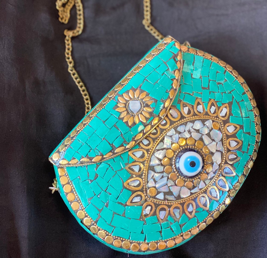 Handmade Evil Eye Purse - Etsy