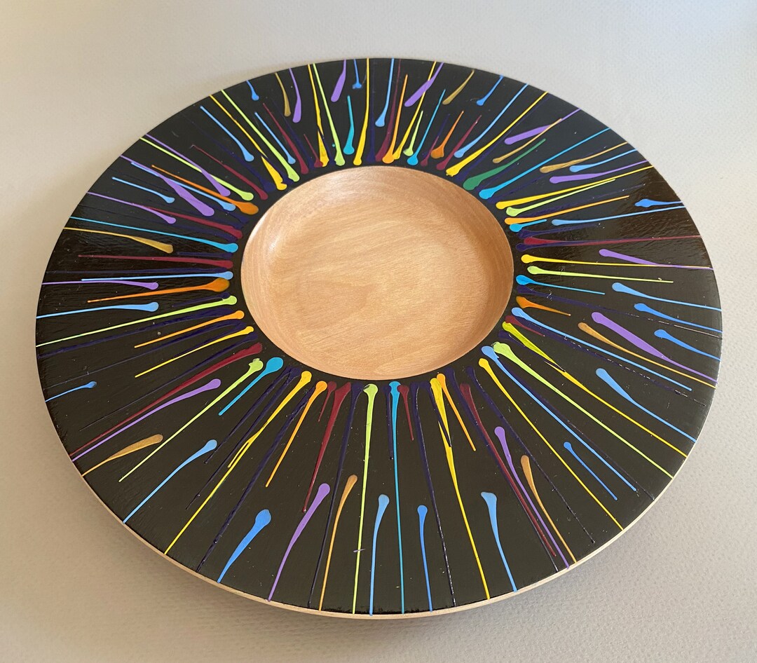 Pin Wheel Platter - Etsy