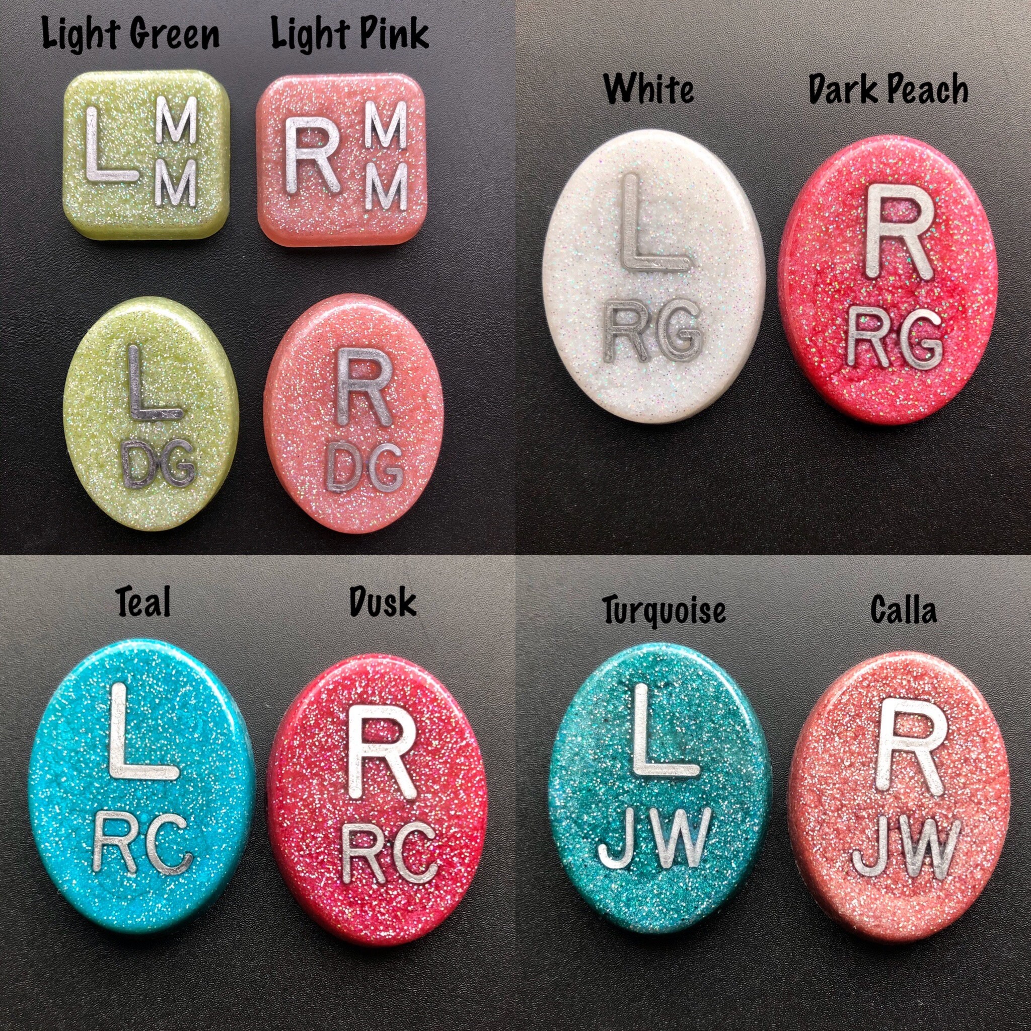 Custom Color XRAY MARKERS with initials: Choose from 50 color | Etsy