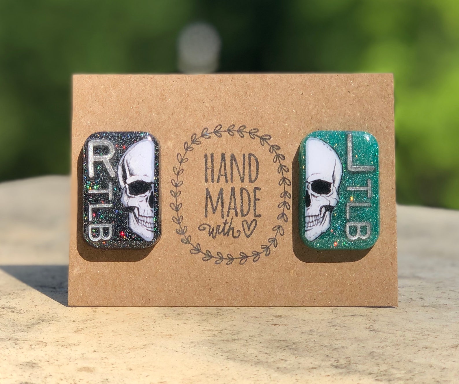 Split Skull X-ray Markers: Choose From 50 Color Options | Etsy