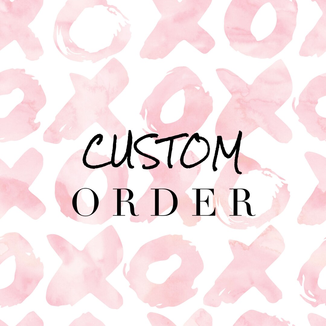 Etsy Custom Order Request - Etsy