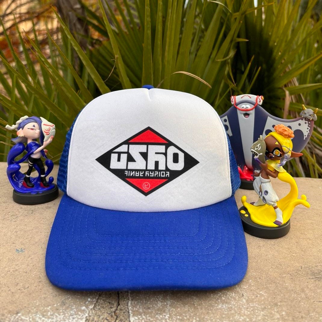 Splatoon Zekko Hat - Inkling Gear - Mesh Trucker Cap - Etsy