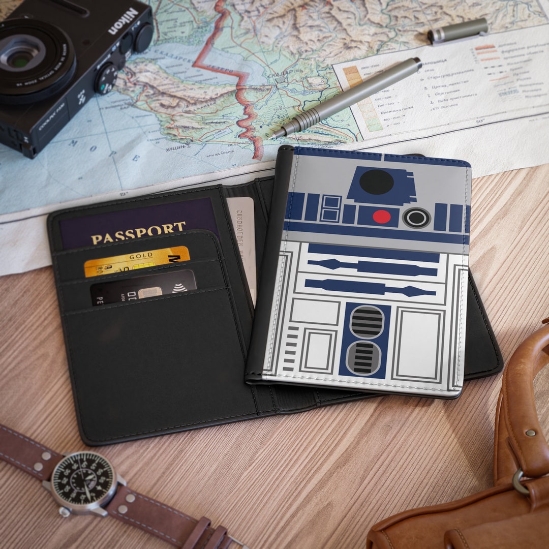 Star Wars R2D2 Passport Cover - R2-D2 Pass Port Wallet - Etsy