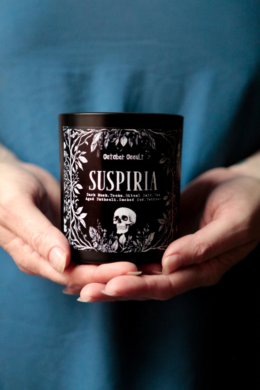 Custom Horror Film Candle | Spooky Candles | Wood Wick Candle | Soy ...