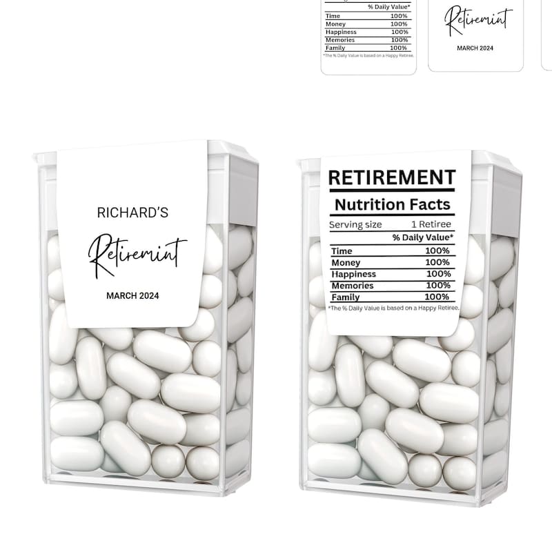 Retire Mints - Etsy