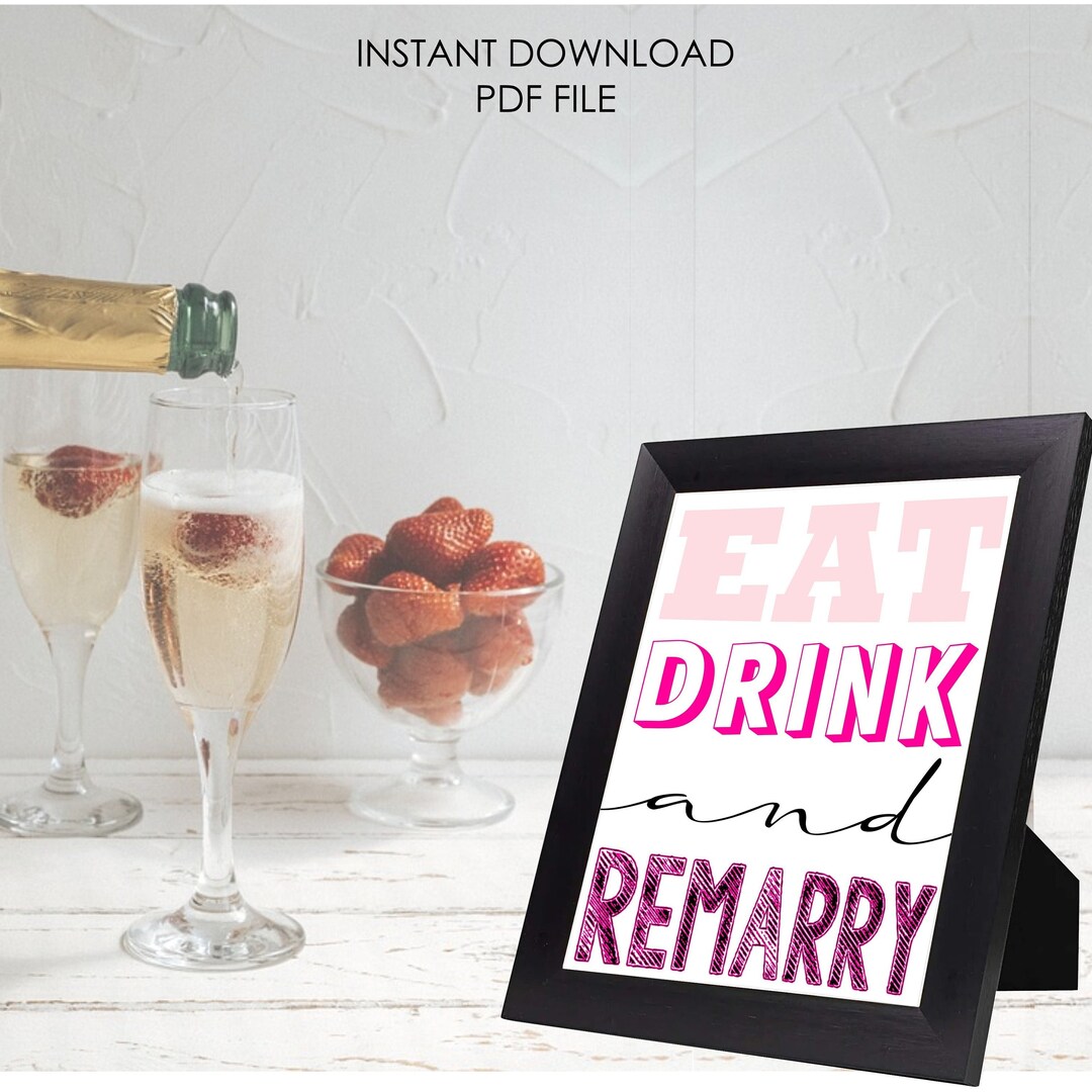 Divorce Party Sign Divorce Party Decoration Divorcee Party - Etsy