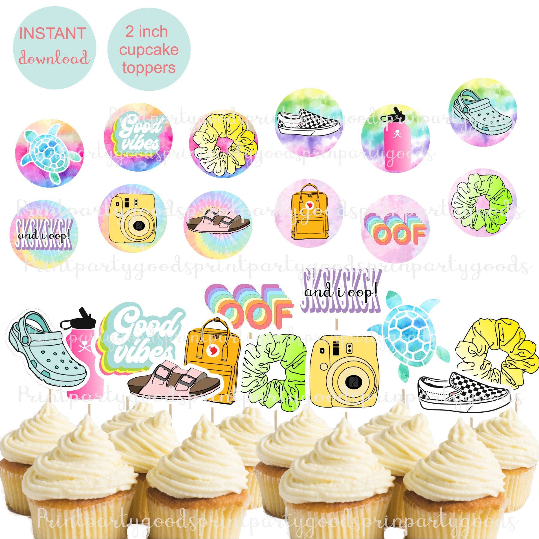 Vsco Cupcake Topper Vsco Cake Topper Vsco Cake Vsco Stuff - Etsy