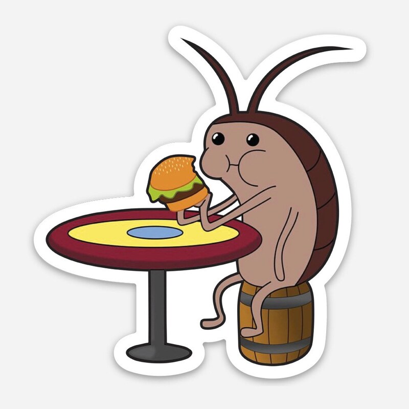 Spongebob Cockroach - Etsy