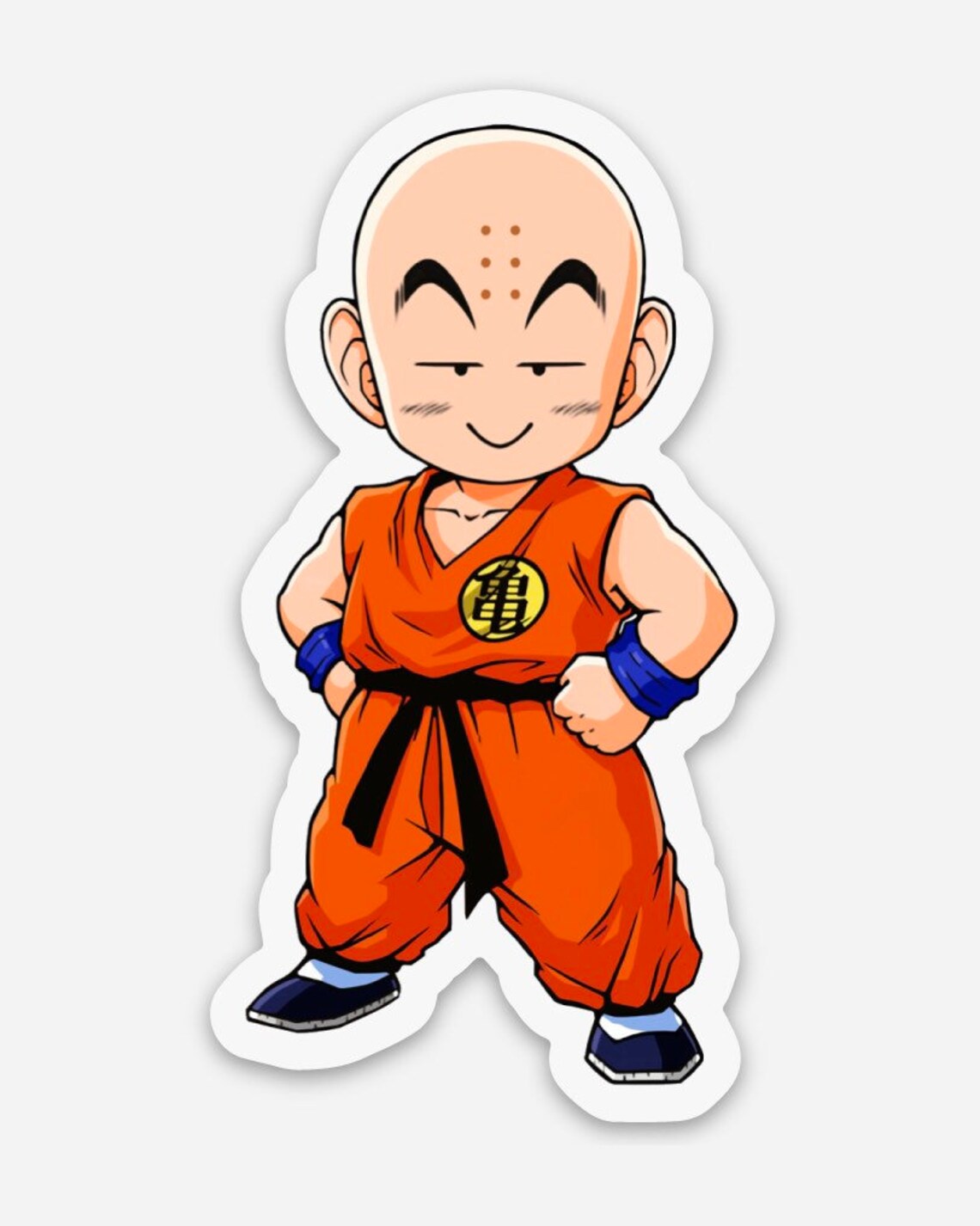 Krillin Sticker - Etsy