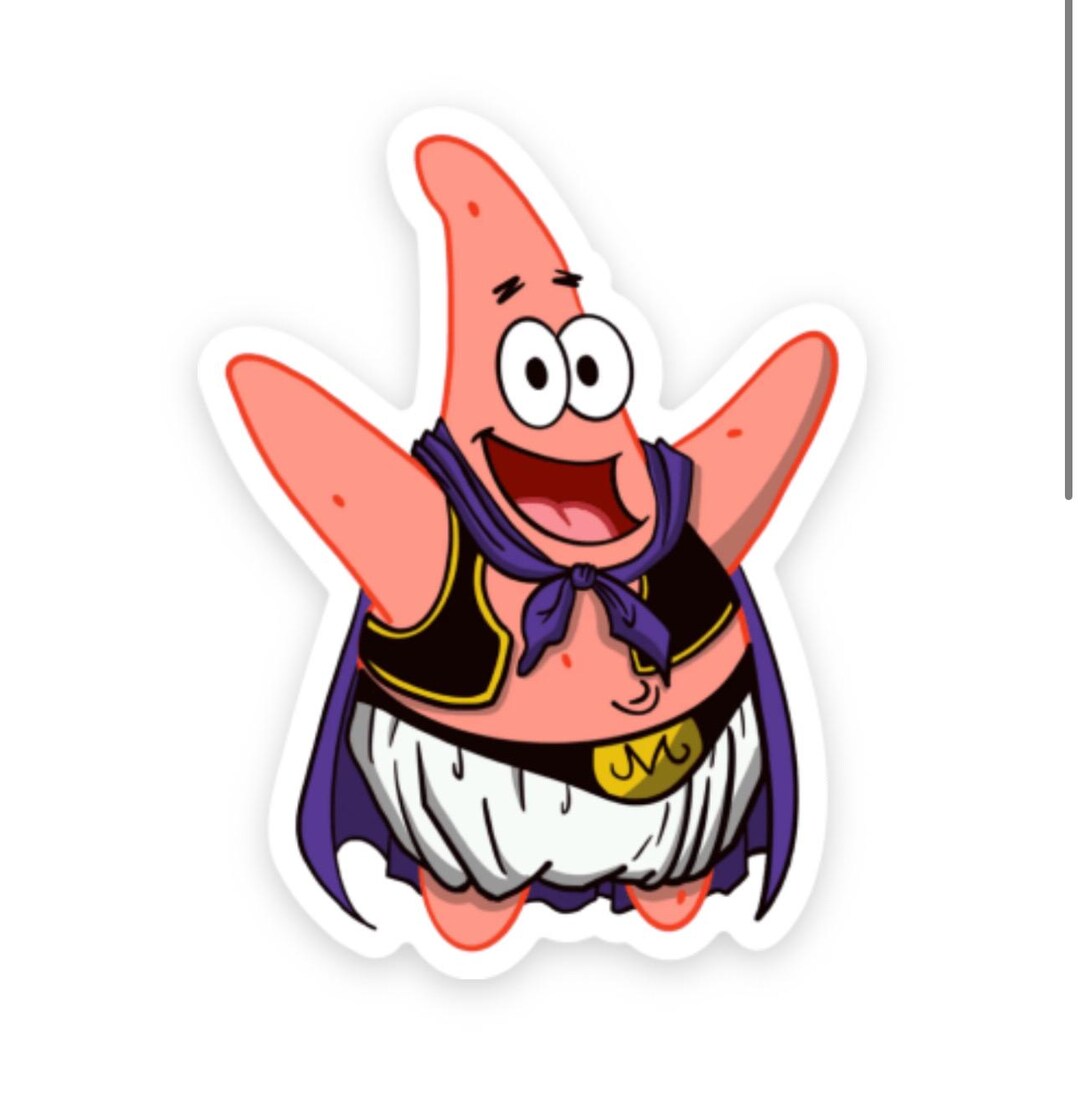 Majin Patrick Sticker - Etsy