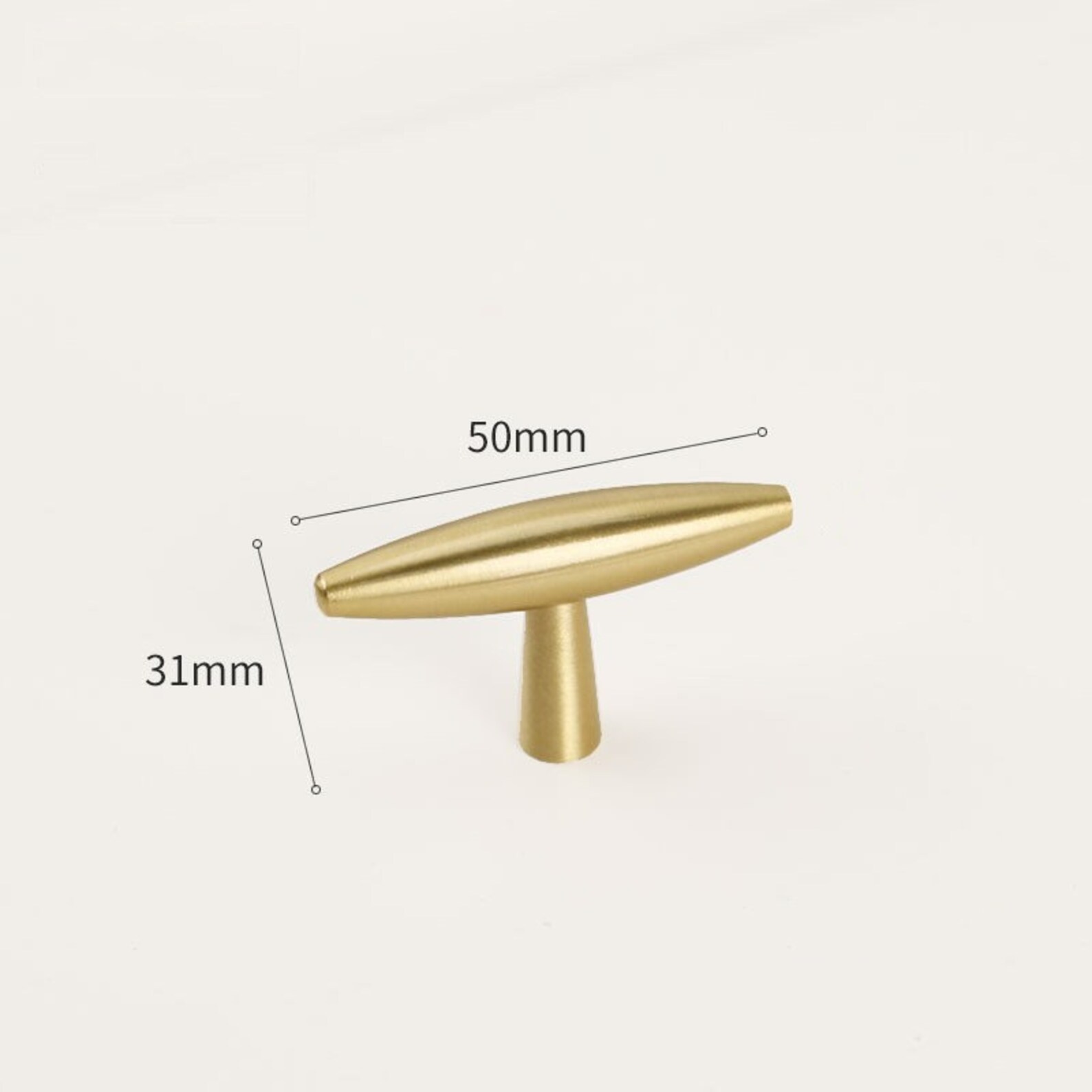 Modern Solid Brass Cabinet Pulls: Gold Drawer Handles, 160mm - Etsy