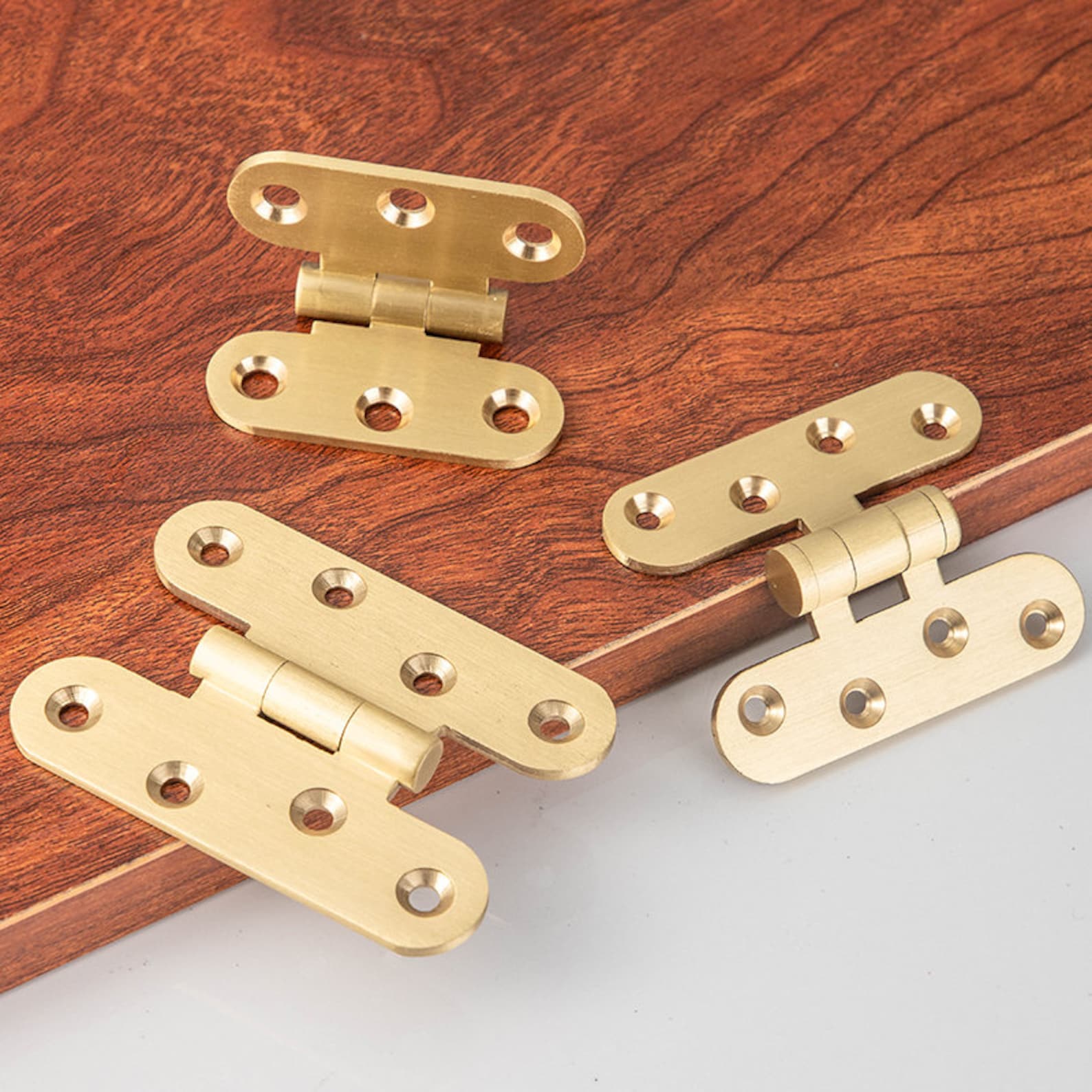 Modern Decorative Solid Brass Butterfly Cabinet Hinges Kitchen - Etsy