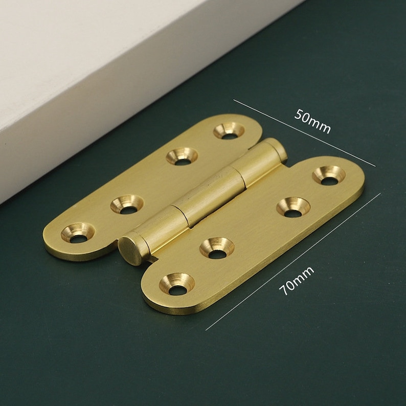 Modern Decorative Solid Brass Butterfly Cabinet Hinges Kitchen - Etsy
