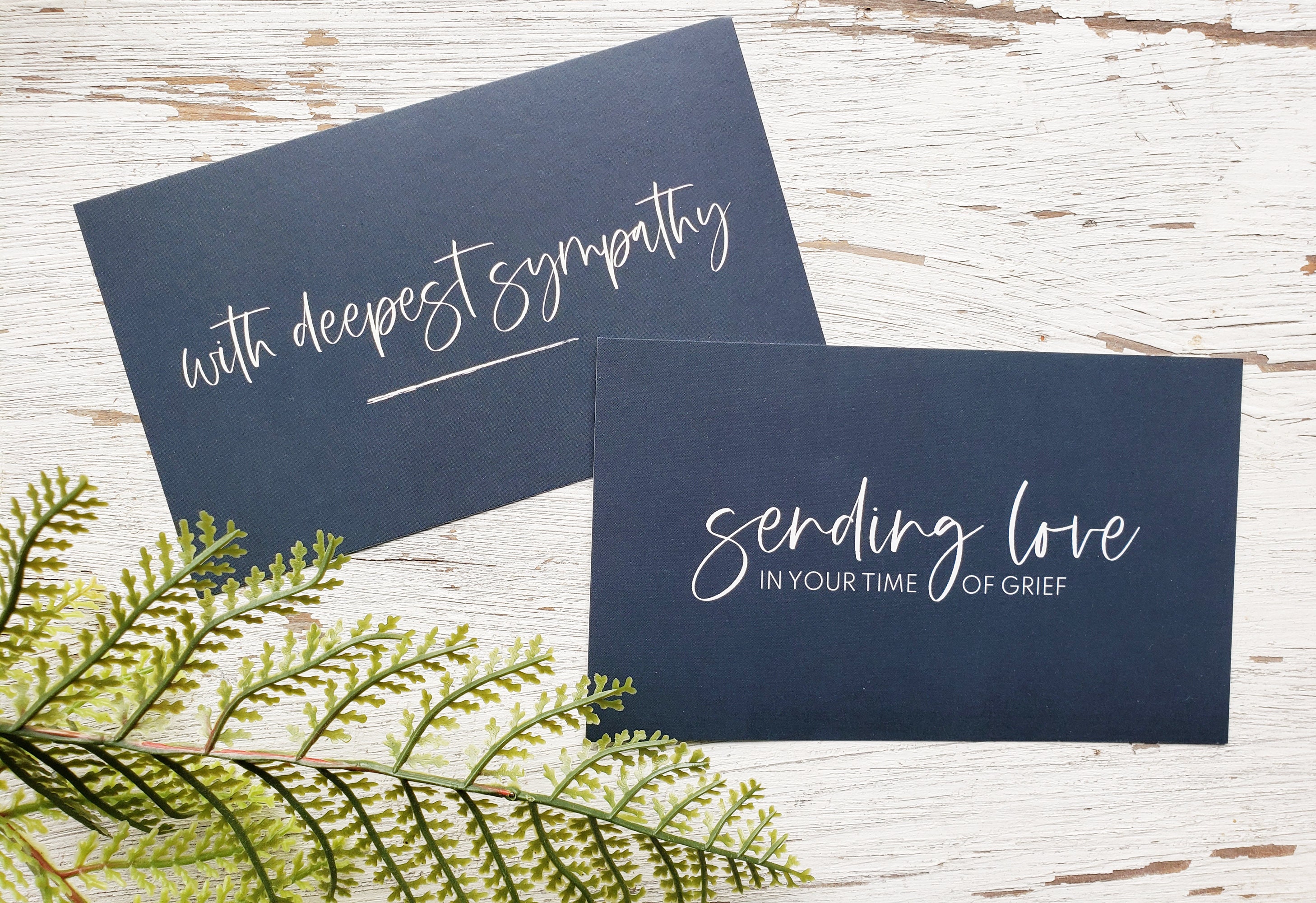 Grief Affirmation Card Set Lost Loved One Sympathy Gift - Etsy