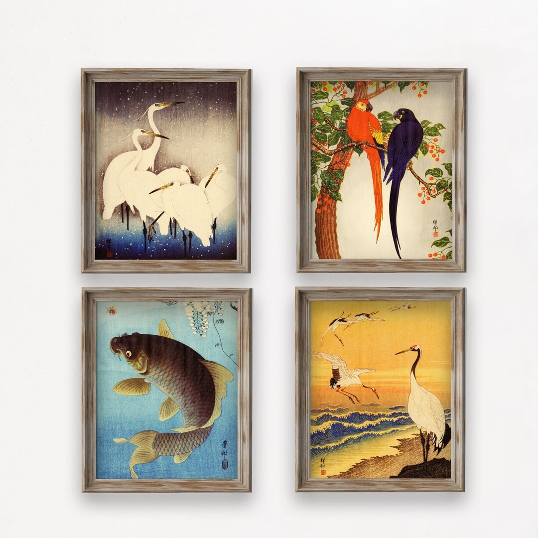 Set of 4 /koson Ohara ,japanese Paper, Tosa Washi ,810inch, Made in ...