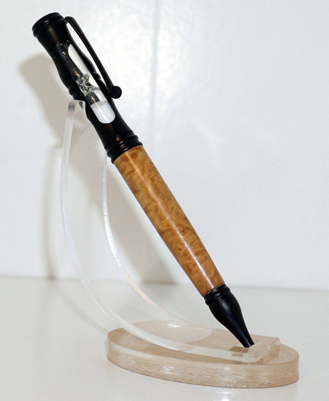 Hourglass Eucalyptus Burl Ballpoint Pen - Etsy