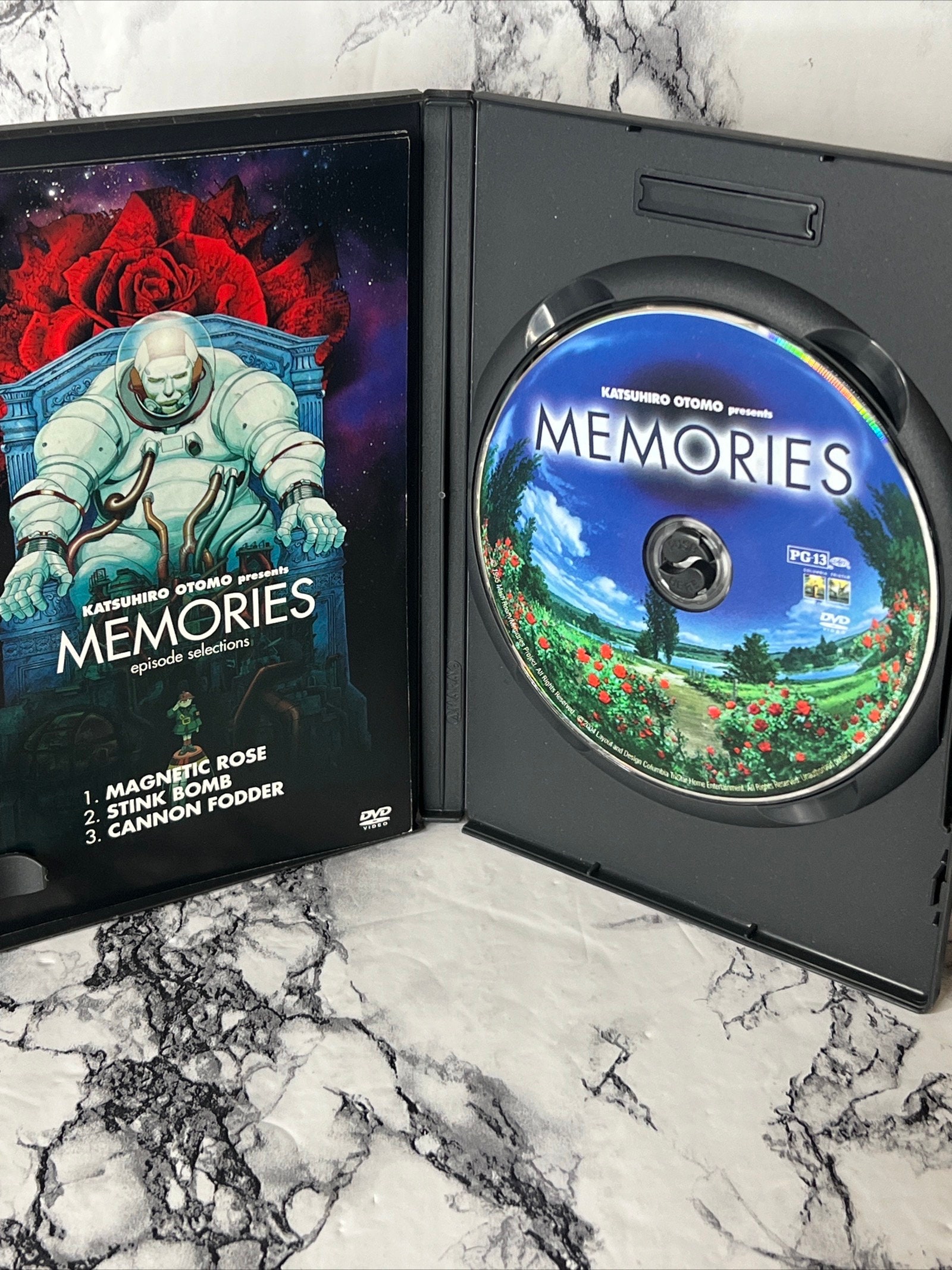 Memories DVD Katsuhiro Otomo Anime 2004 Bandai Visual - Etsy