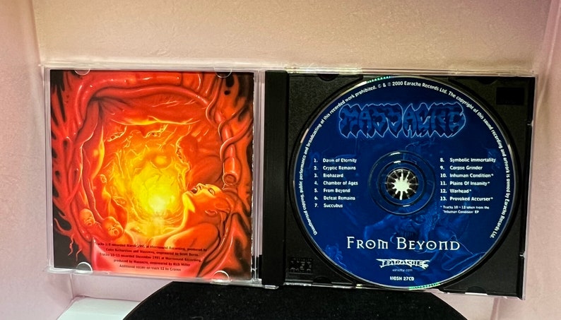 Massacre From Beyond/inhuman Condition CD 2000 Obituary Malevolent ...