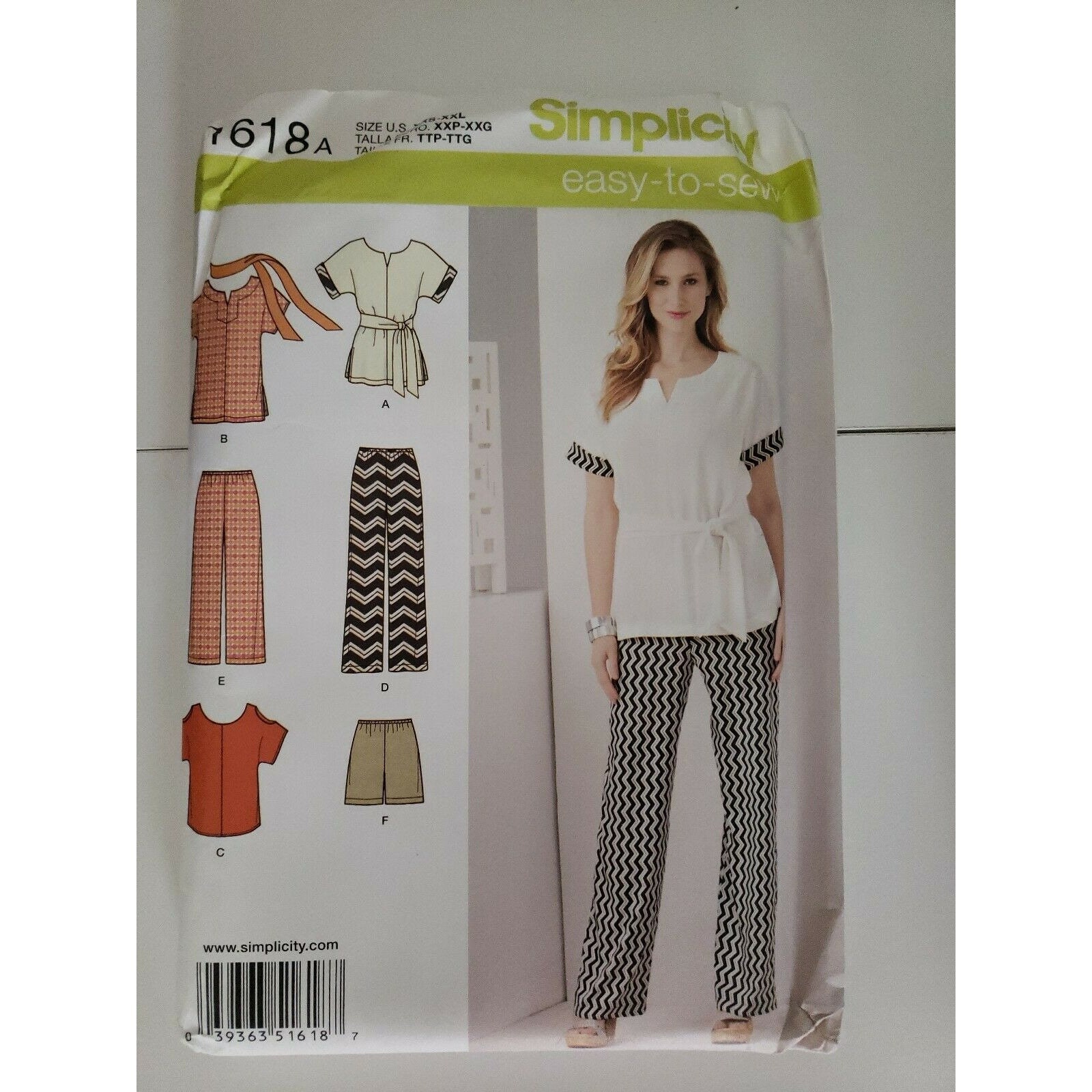 Kits & How To Factory Folded Uncut 2013 Sewing Patterns Women Pants ...