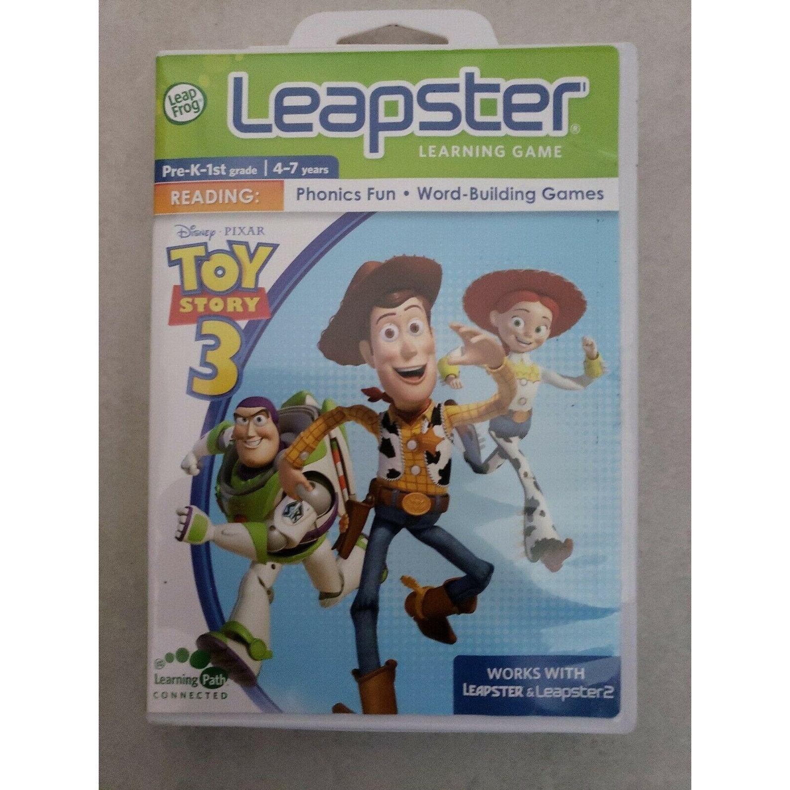 Leap Frog Leapster Learning Video Game Disney Toy Story 3, New ...