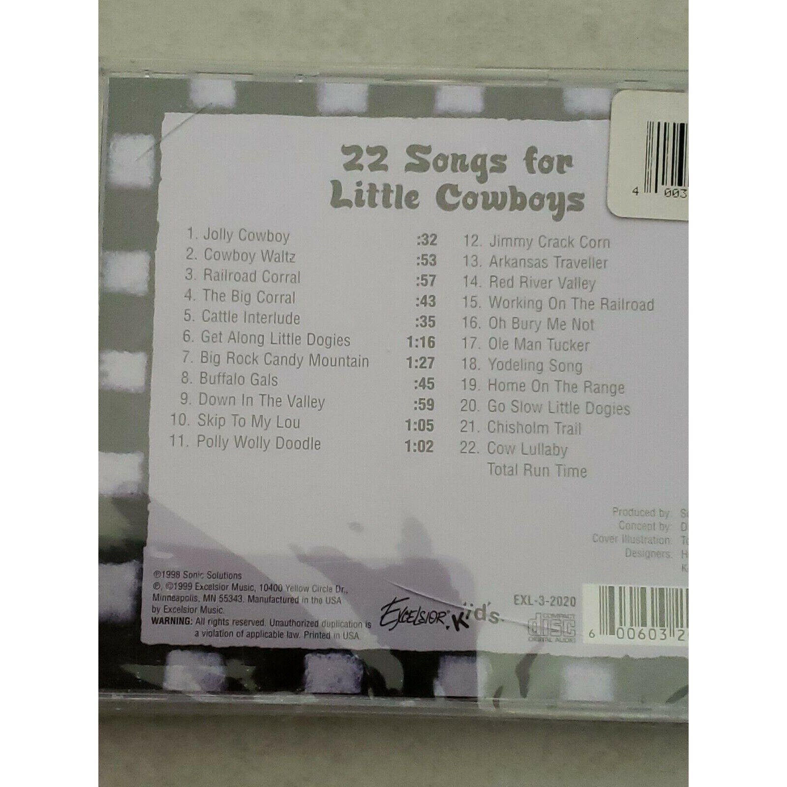 22 Songs for Little Cowboys by Various Artists: New | Etsy