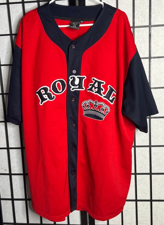 Royal Blunts Red & Navy Blue Jersey - Gem