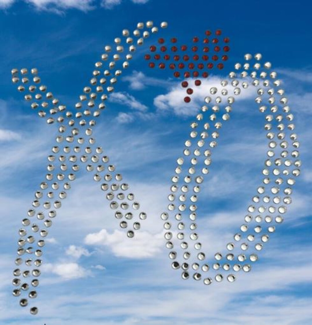 The Weeknd Rhinestone XO Iron on Template - Etsy