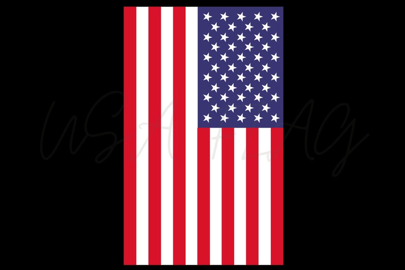 Grunge Solid SVG American Flag Distressed USA Flag Svg | Etsy