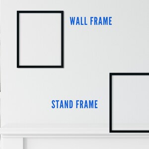 PNG Separate Frame Bundle PNG Blank Frame Wall and Stand PNG - Etsy