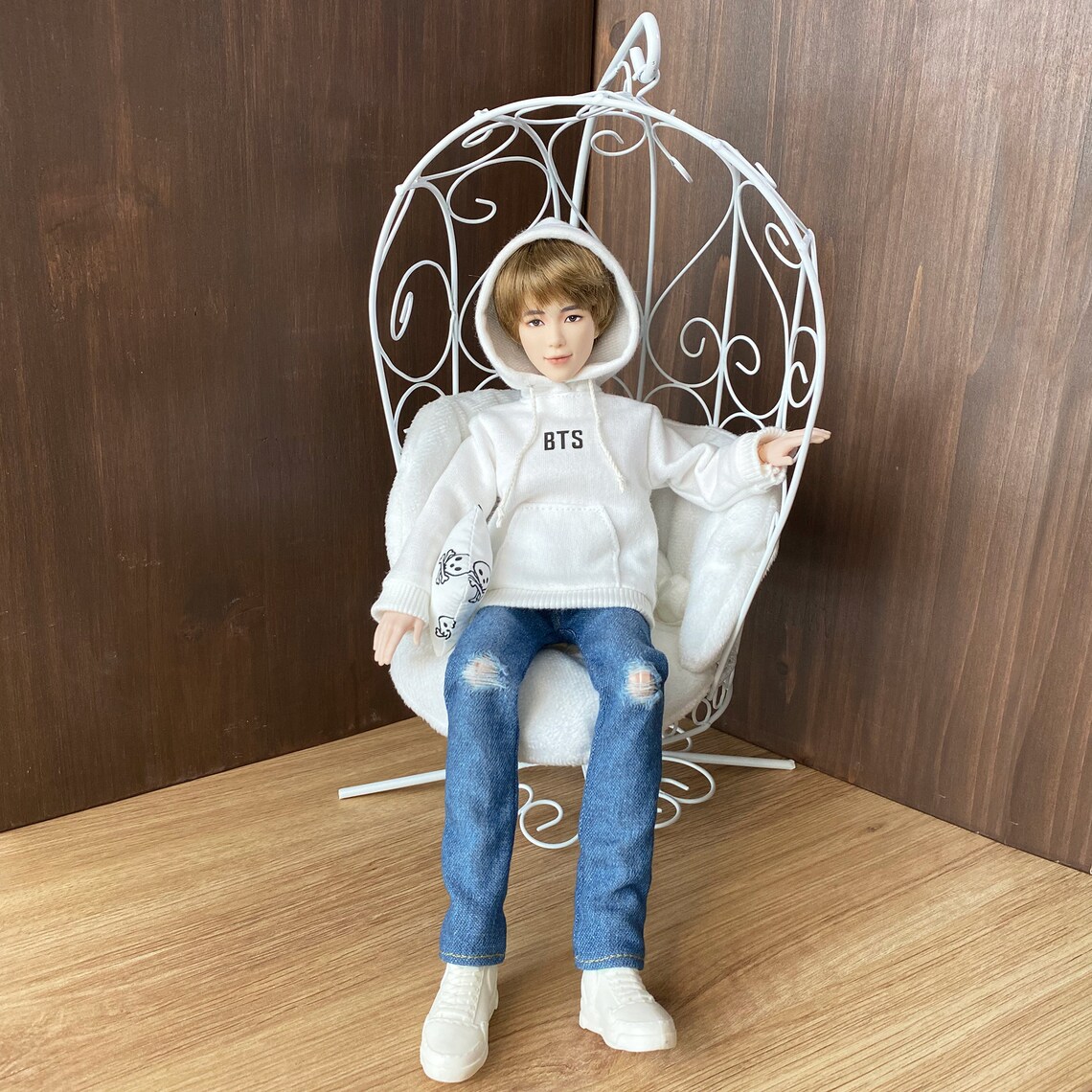 Mattel Bts Outfits Doll Bts Clothes Hoody and Jeans Doll - Etsy