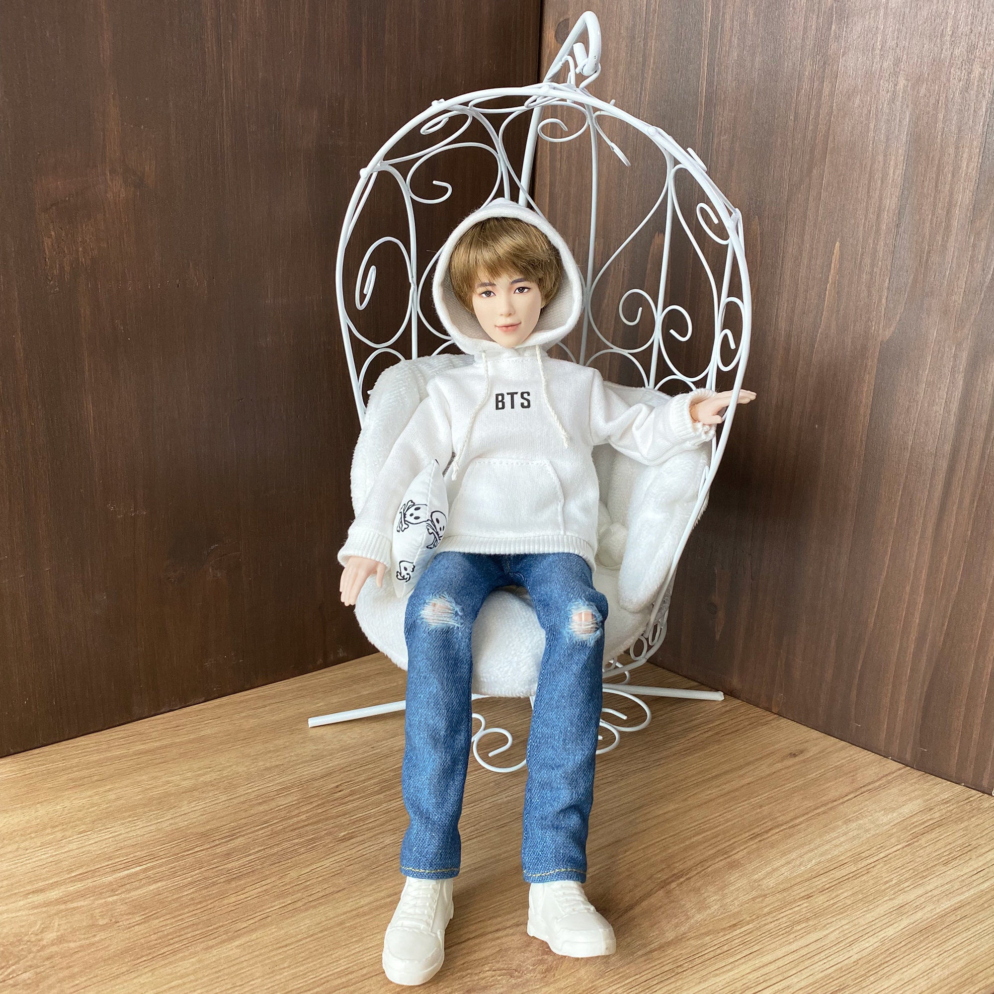 Mattel Bts Outfits, Doll Bts Clothes, Hoody and Jeans, Doll Clothes ...