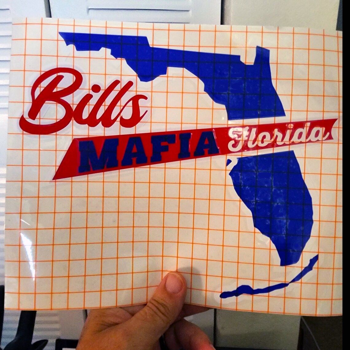 Florida Bills Mafia Large Three Color Plotter Cut Vinyl Decal - Etsy
