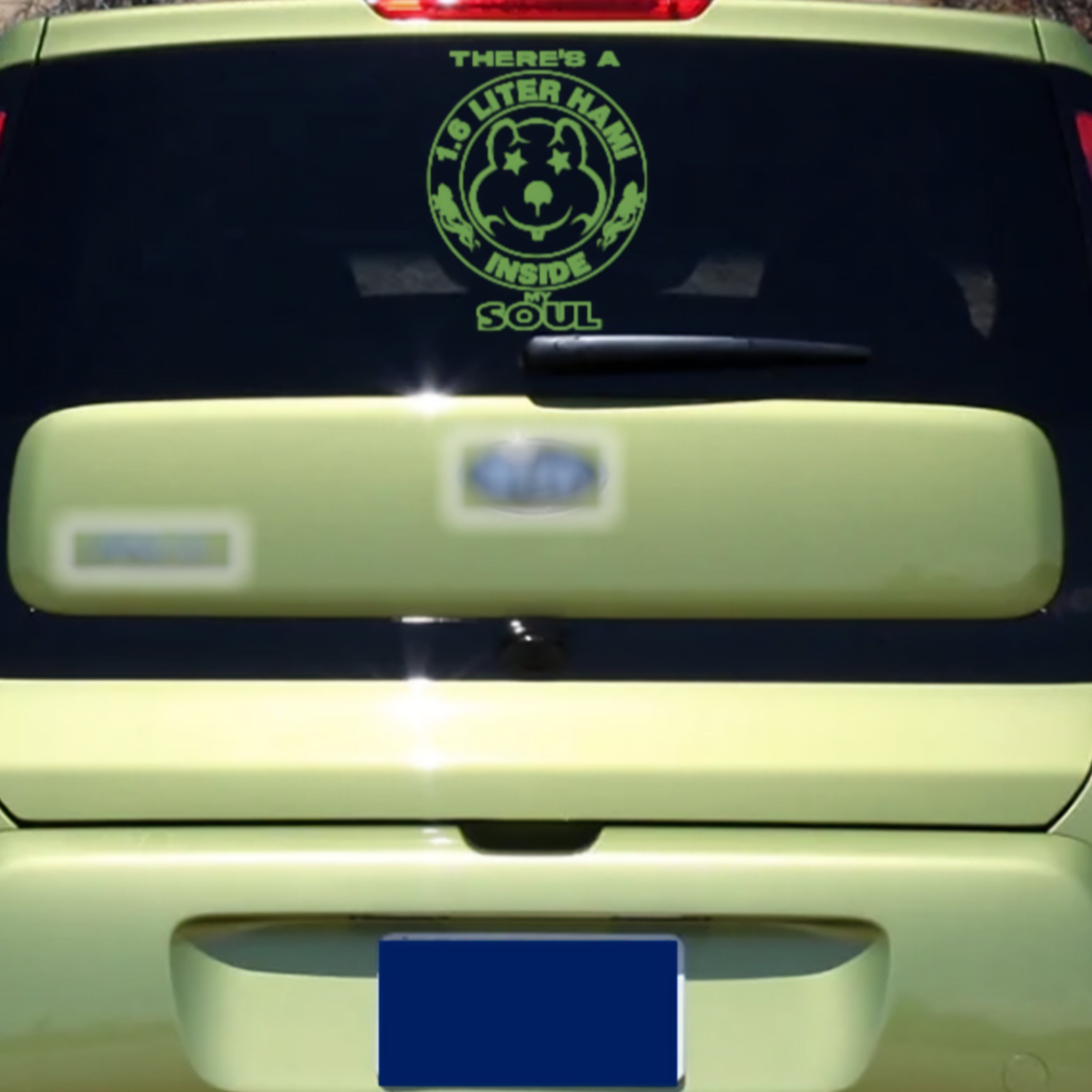 There's a Hami Inside Large Rear Window Decal for Your Soul - Etsy