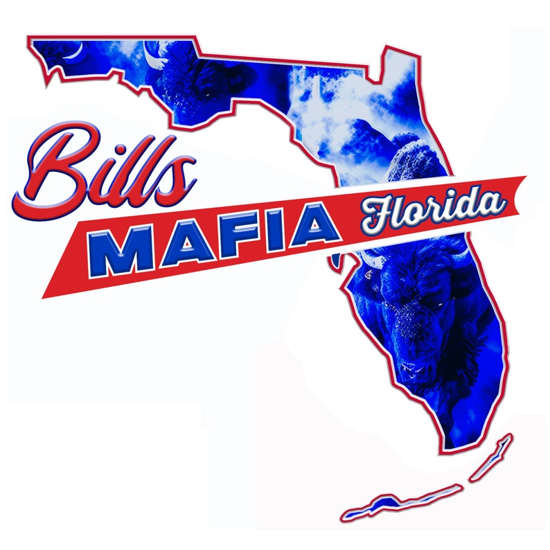 Florida Bills Mafia Full Color High Gloss Vinyl Decal - Etsy