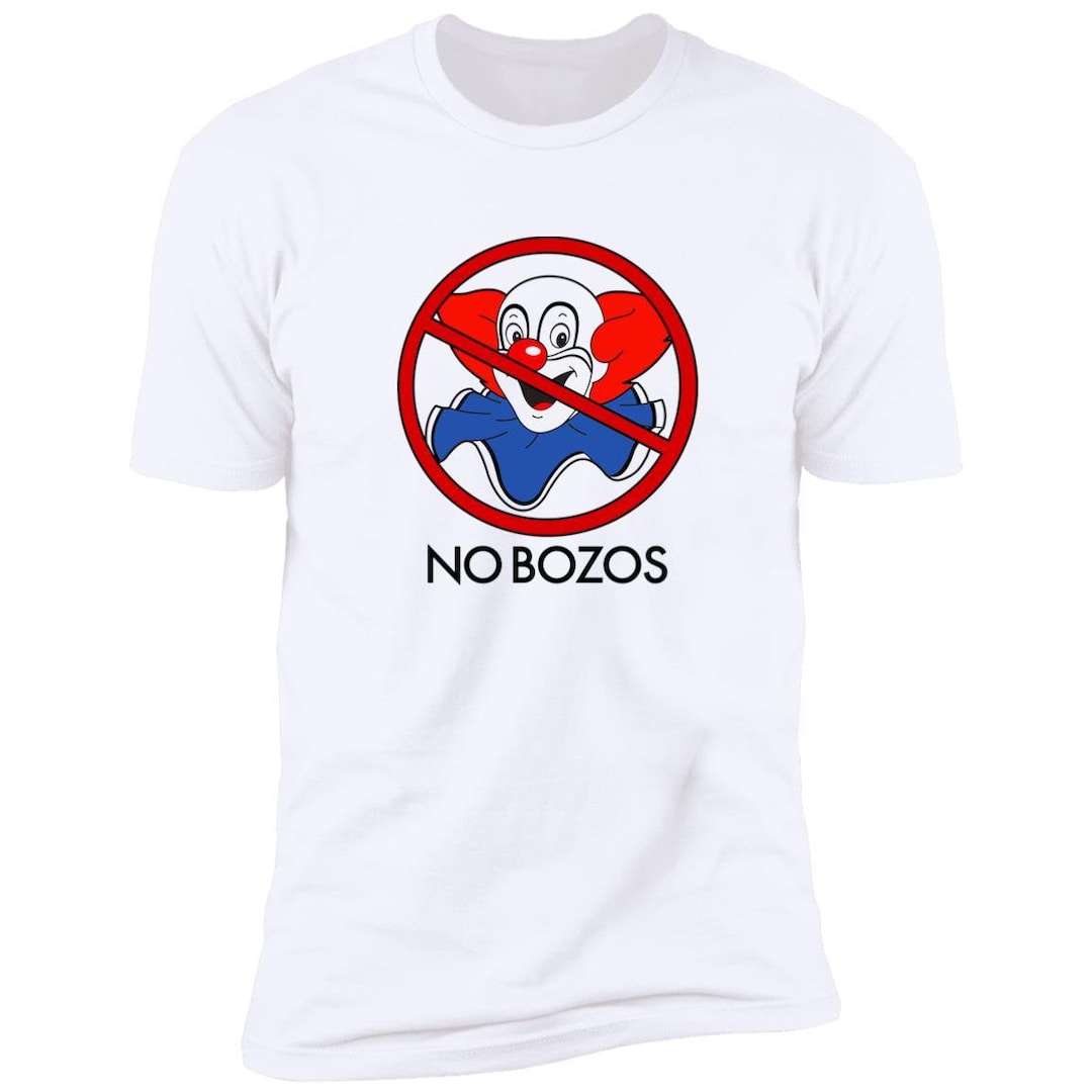 Classic Retro Style 80s No-bozos White T-shirt - Etsy
