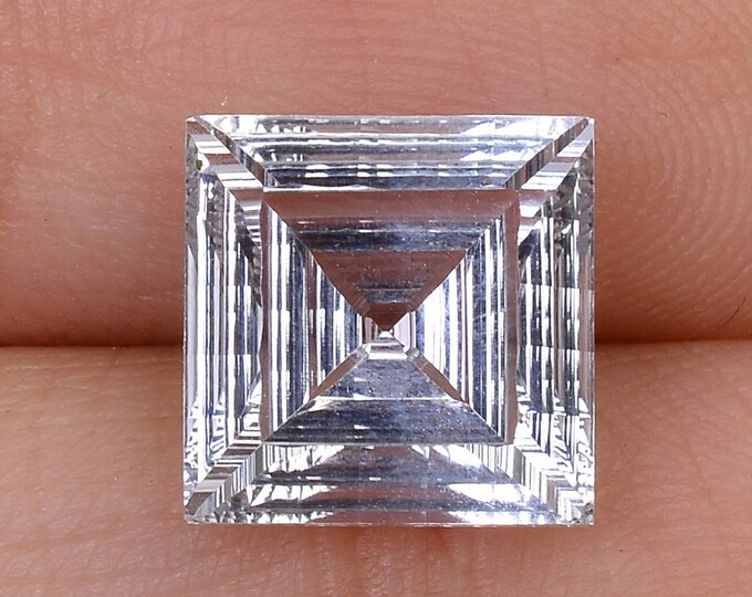 Natural Crystal Quartz Square Step Cut, Quartz Loose Gemstone for ...