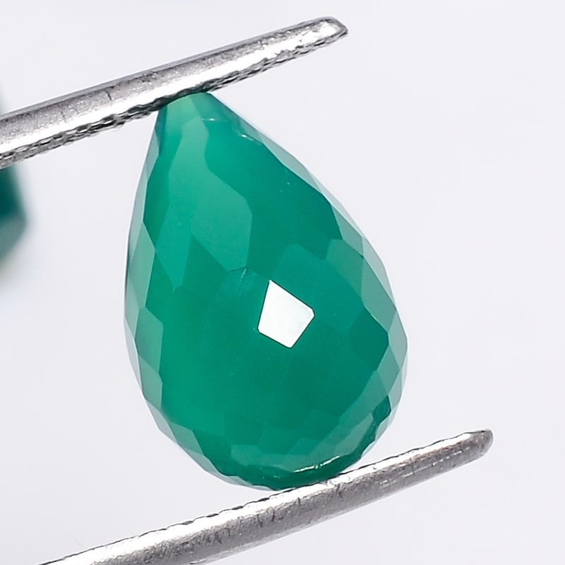 Green Teardrop - Etsy