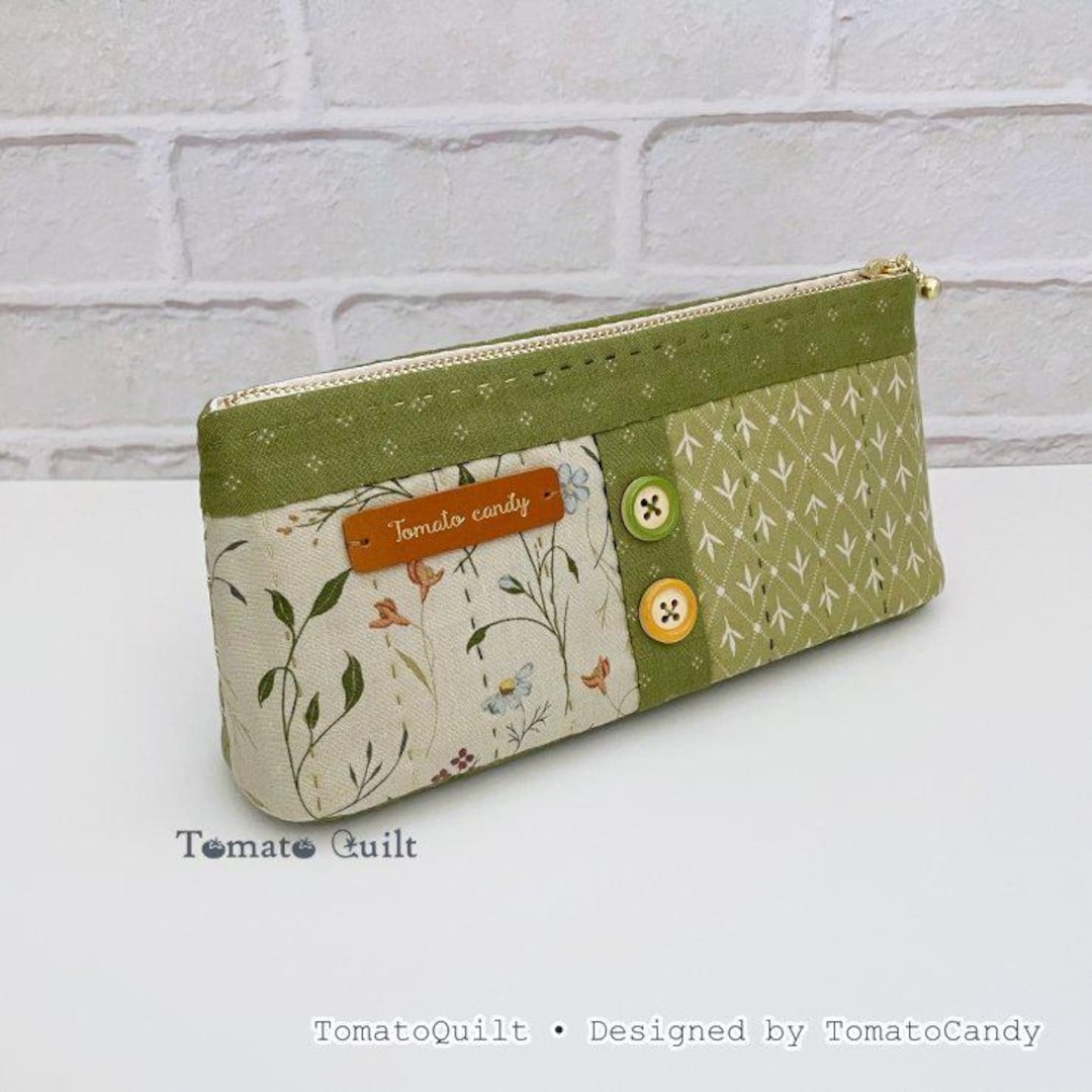 No.276 Rounded Corner Zipper Pouch, PDF Pattern Only, Hand Sewing, No ...