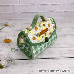 No.225 Cute Handbag-shaped Pouch, PDF Pattern Only, Hand Sewing ...
