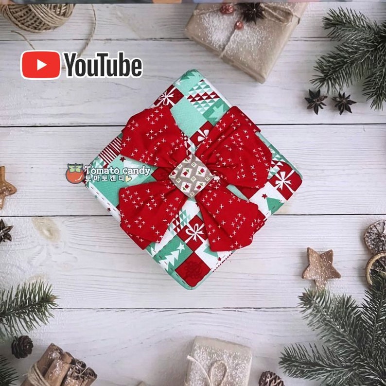 No.156 Fabric Gift Box, PDF Pattern Only, Hand Sewing, Youtube Tutorial ...