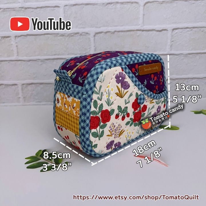 No.189 Pocket Square Pouch, PDF Pattern Only, Hand Sewing, Youtube ...