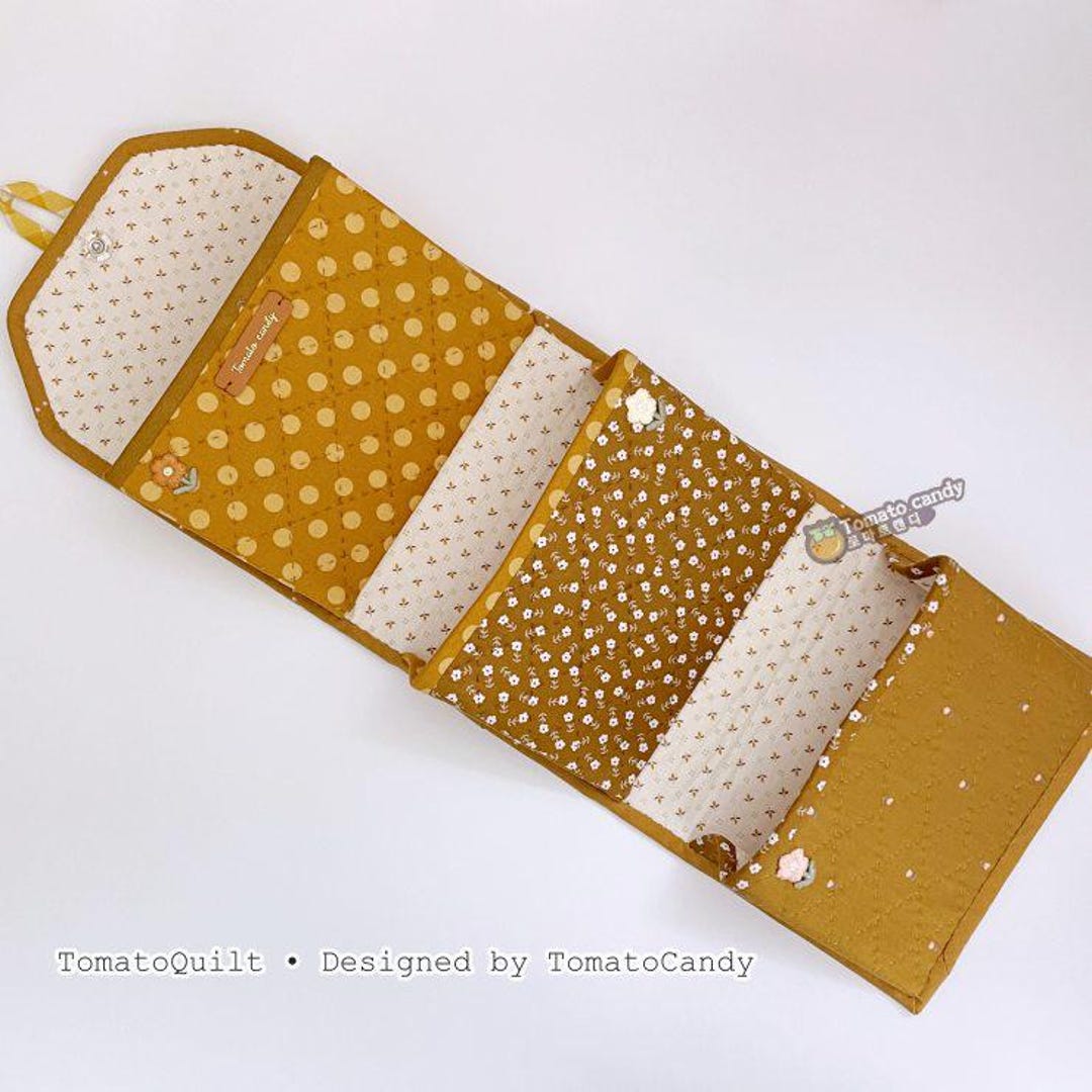 No.272 Foldable Hanging Wall Pocket Organizer, PDF Pattern Only, Hand ...