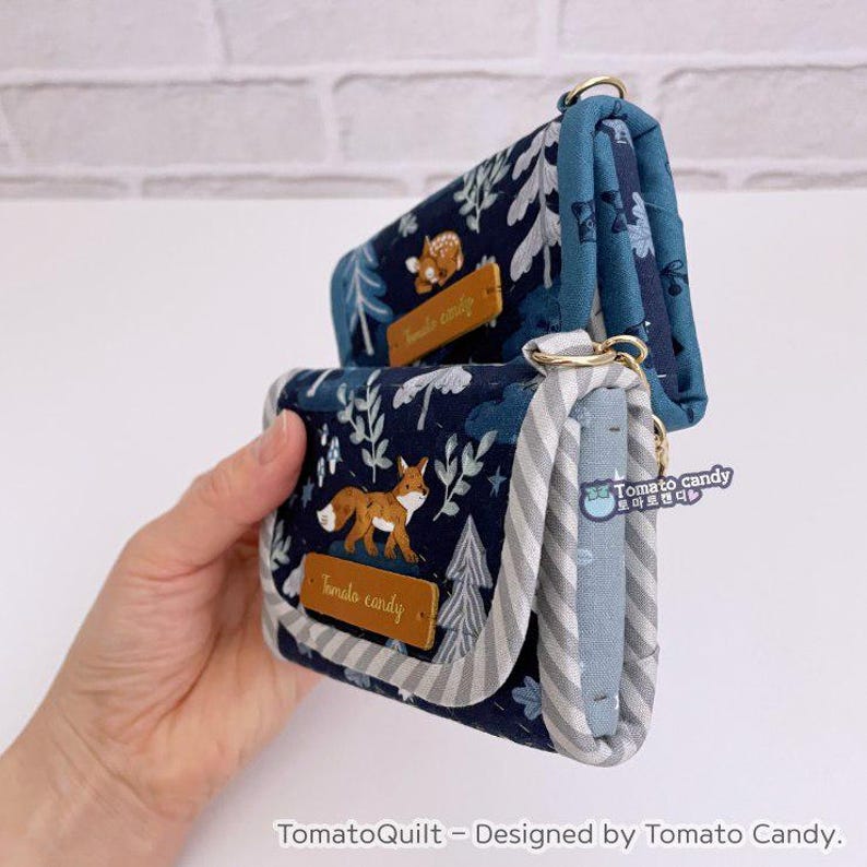No.256 Card Wallet Pattern, PDF Pattern Only, Hand Sewing, Youtube ...